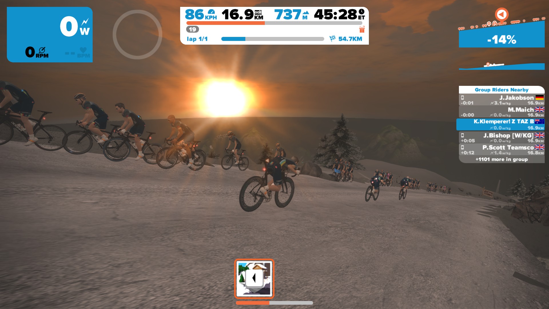 Zwift’s Watopian Landscape – Two Wheels with TC