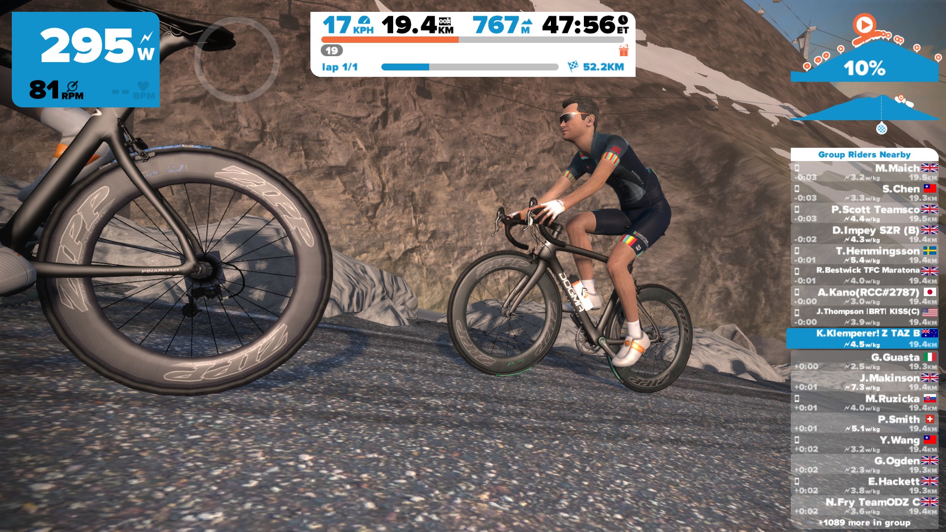 Zwift’s Watopian Landscape – Two Wheels with TC