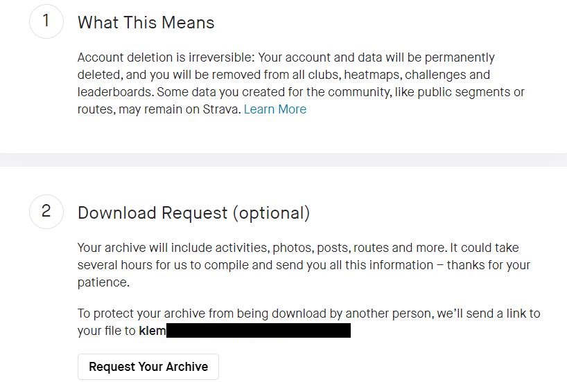 HOW TO: Back up your ENTIRE Strava activity history – Two Wheels with TC